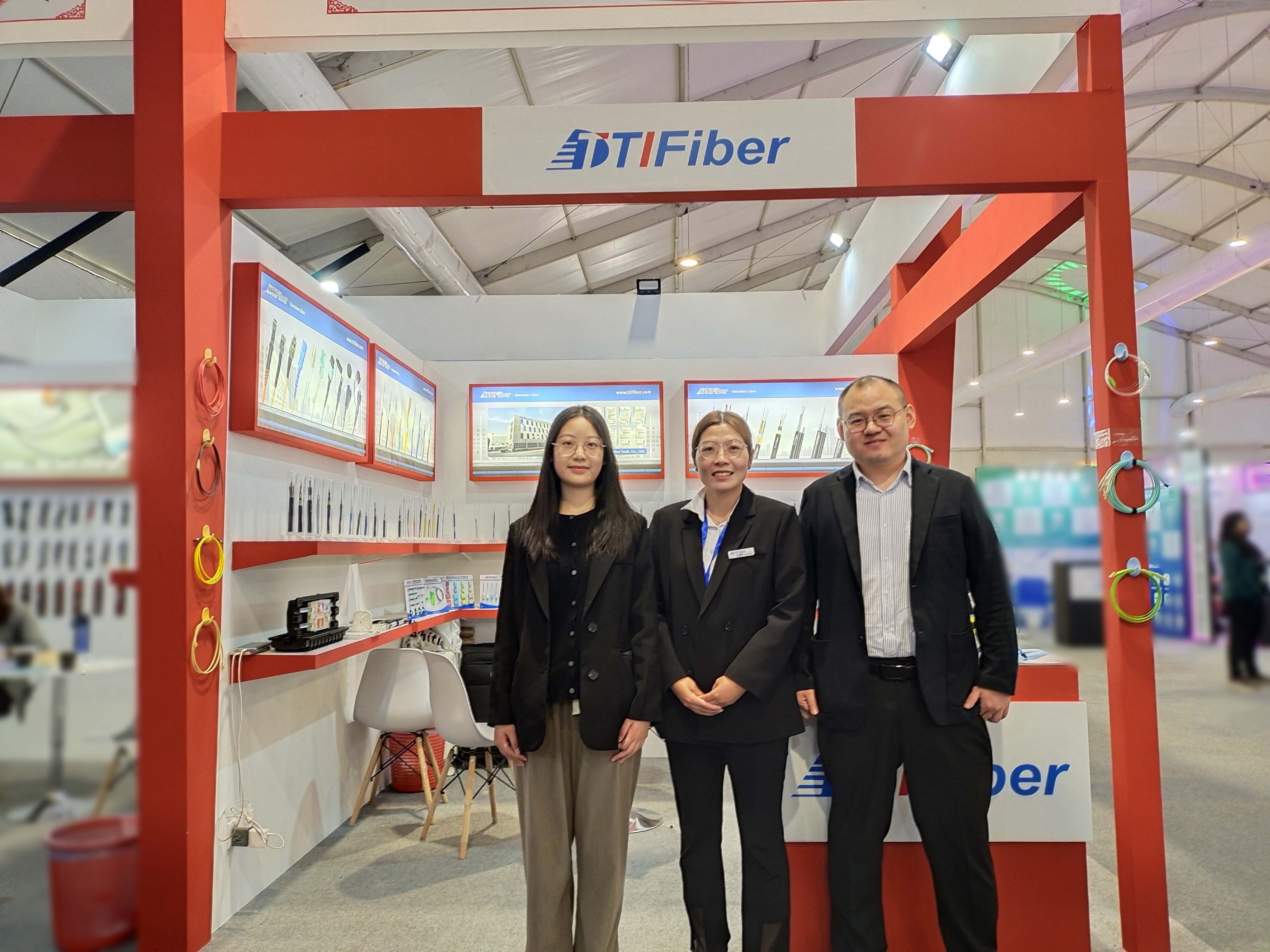 TTI Fiber Exhibits Successfully at LEAP 2024 in Saudi Arabia